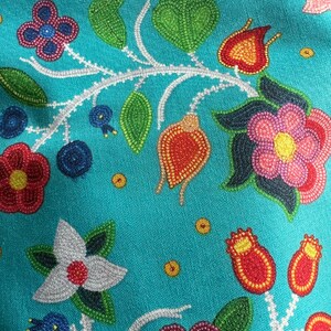 Elizabeth Studios Native Pattern Beaded Strawberry Flowers, Purple 1 ...