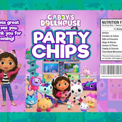 Printable Gravity Falls Chips Labels Gravity Falls Birthday Chips ...