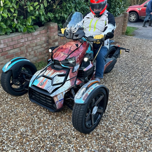 Can Am Ryker Sport Rally 600 900 Graphic Wrap Decal Kit "rat Rod" - Etsy