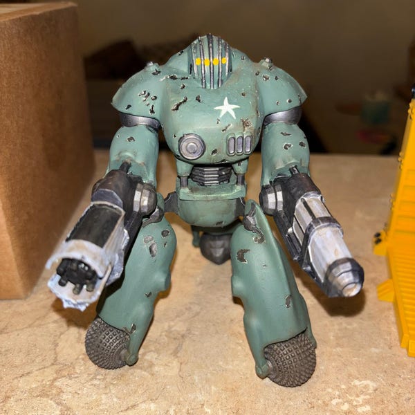 Fallout 4 T-60 Power Armor | Hot Rod Flames Paint Job | Resin Figurine ...