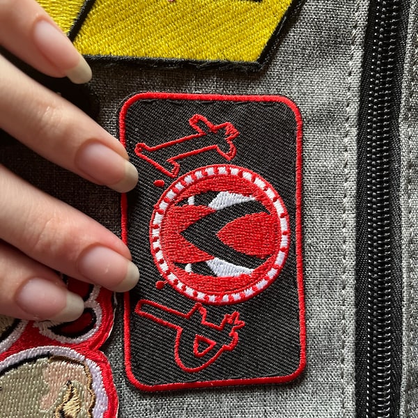 Helluva Boss IMP Logo Embroidered Patch | 3 Inch Sew on Embroidered ...