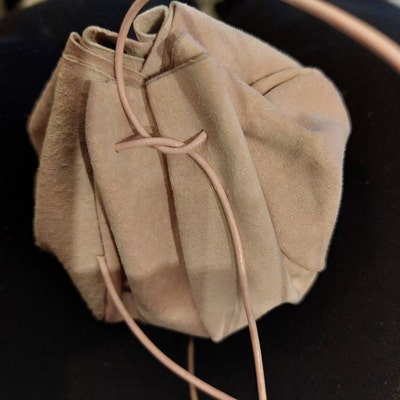 PATTERN for Mini Leather Bucket Bag, Small Bucket Purse Pattern ...