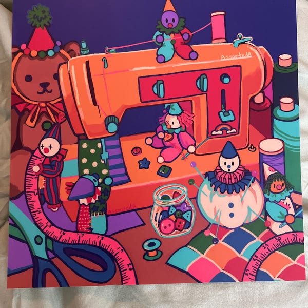 Forest Jester Art Print - Etsy