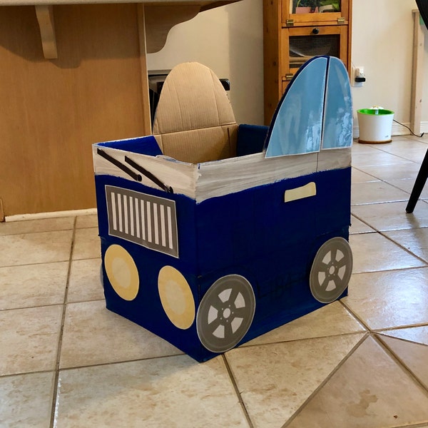 Movie Night Cardboard Box Car Template - Cardboard Box Car Custom ...