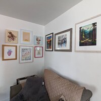 Pride Flag Minimalist Print LGBTQ Inclusive Pride Flag Color Bars ...