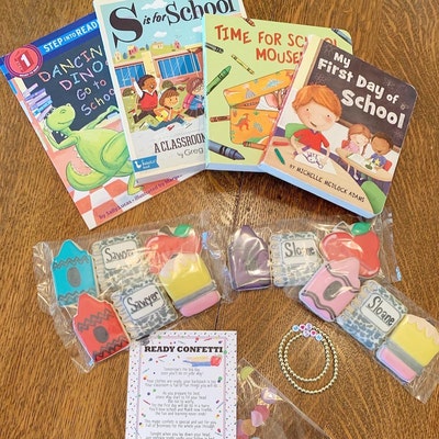 Back to School Ready Confetti, First Day of School Gift, Jitter Glitter ...