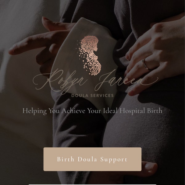 Watercolor Logo Set, Floral Logo Design, Botanical Logo, Rose Gold ...