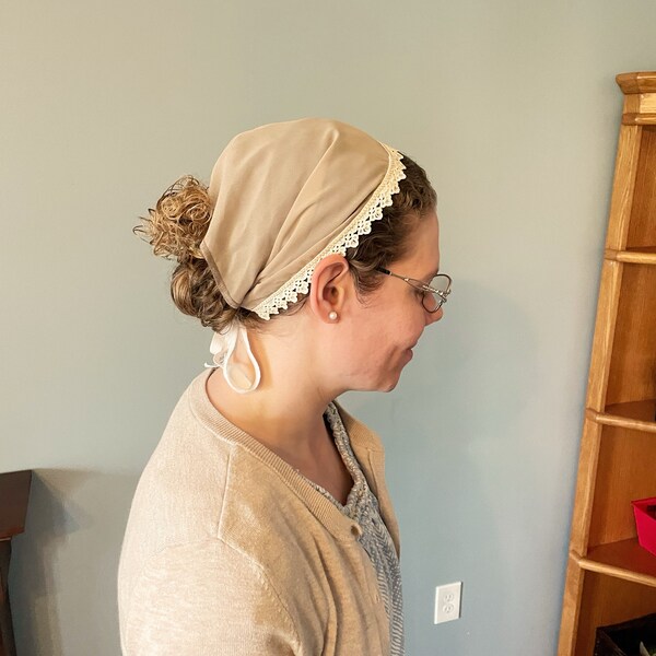 Silver Gray Christian Ladies Headcovering / Prayer Veiling / Covering ...