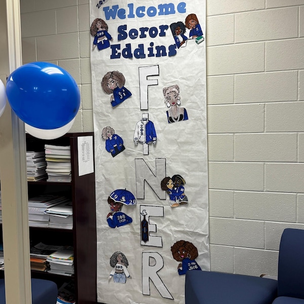 Zeta Phi Beta Coloring Book: Sorority Life, Black Woman Art (digital ...