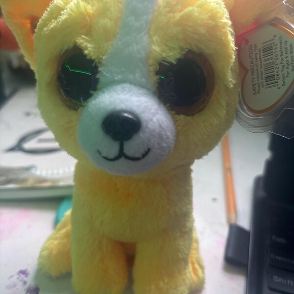 Vintage Ty Beanie Boo 'zuri' the Tie-dye Monkey 6 Inch - Etsy