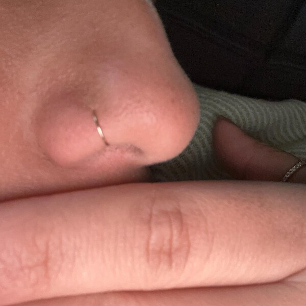 Dragonfly Nose Stud, Solid 14k Gold Insect Jewelry, Dragonfly Wings ...