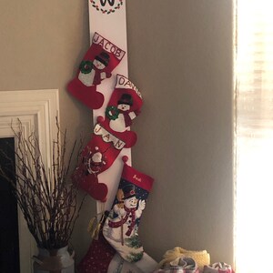 Vertical Stocking Holder 6ft Stockings Were Hung Stocking - Etsy
