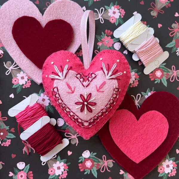 Four Seasons Embroidery Pattern Bundle, Seasonal Samplers, Botanical ...