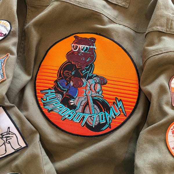 Custom Motorcycle Biker Patches,personalized Embroidery Rocker Patch ...