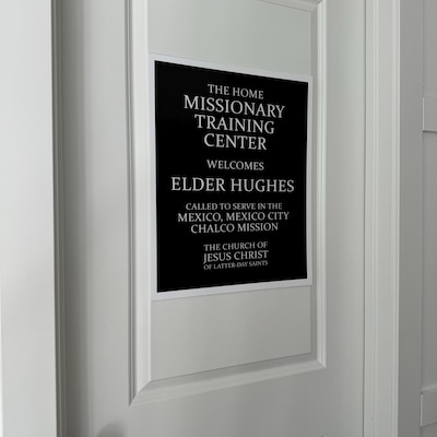 Welcome to Home MTC Sign digital Download, Missionary Training Center ...