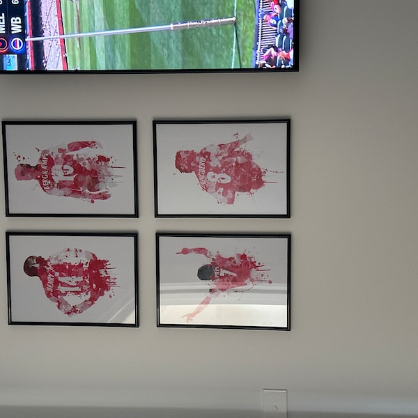 90s Football - Periodic Table Art Print - the Best Players From the ...