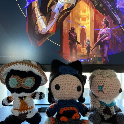 Valorant Yoru, Valorant Yoru Plushie, Valorant Yoru Doll, Amigurumi ...