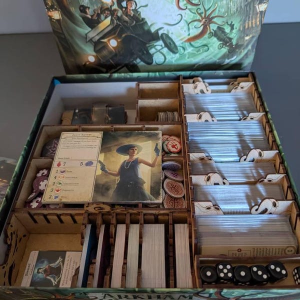 Elemental Card Deck Box, MTG Card Storage, Custom Deck Box, Wooden Deck ...