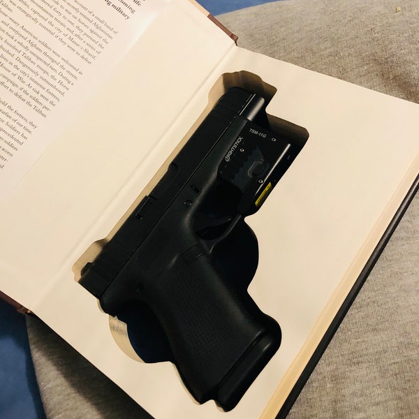 Gun Book Safe for Compact Handguns - Constitution of the United States ...