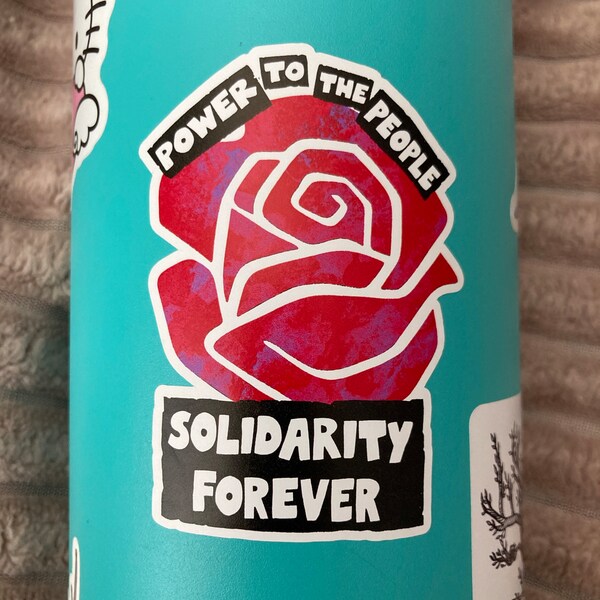 Activism Sticker Pack 5, Punk, Leftist, Communism, Coupon, Eat the Rich ...