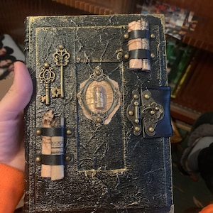 Gothic Diary Grimoire Custom Sketchbookbook of Shadows Spell Book ...