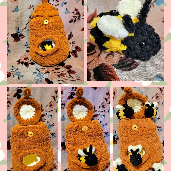 Happy Hive | Interactive Crochet Toy — CROCHET PATTERN ONLY, Crochet ...