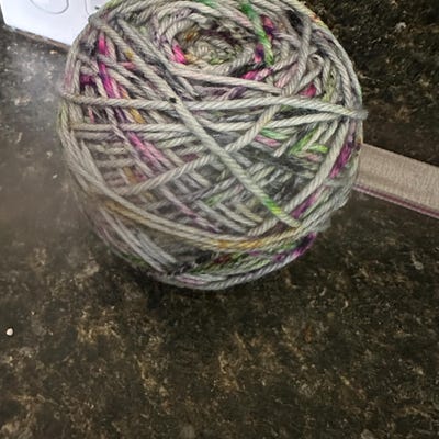 Back to Haunt Grey Hand Dyed Variegated Yarn, Superwash Merino Wool ...