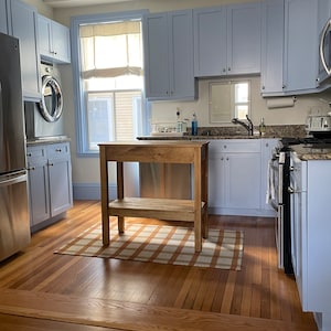 Big Kitchen Work Table/island With Butcher Block or Pine Top. 3 Big ...