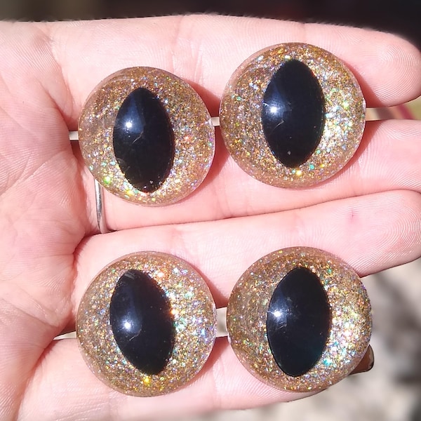 12 Flock Heart Noses, Buttons, Eyes 13mm to 18mm for Dolls, Teddy Bears ...