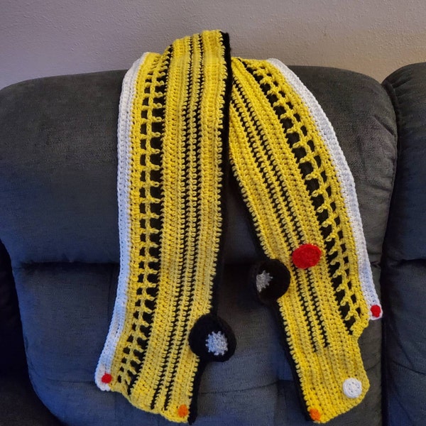 School Bus Scarf Pattern - PDF PATTERN ONLY! - Etsy