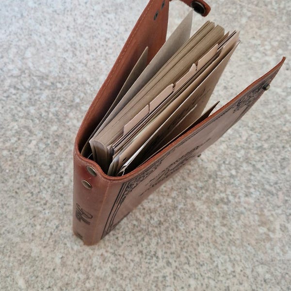 Leather Dnd Character Journal: 5e Player Book, Personalized - Etsy