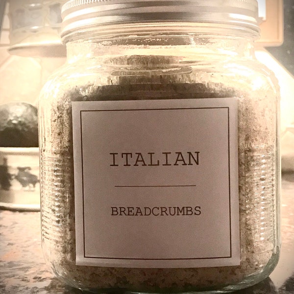 Modern Personalized Home Organization Labels | Pantry Labels | Square ...