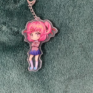 Doki Doki Literature Club Wedding Dress Natsuki double Sided 3.5 ...