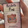 One Tuff Puff Hard Enamel Pin // Motivational Jigglypuff // 30mm Wide ...