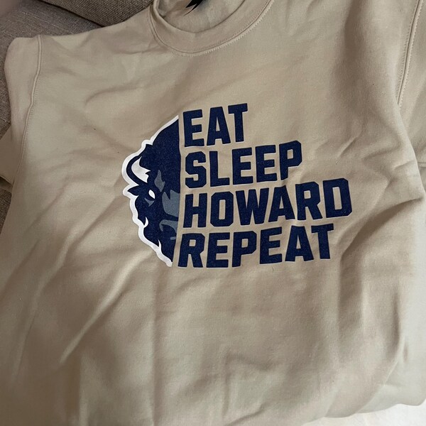 Howard University Apparel, College Sweatshirt, Black College Sweatshirt ...