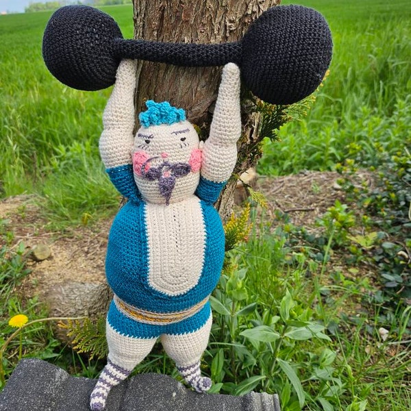 Crochet Pattern - Louis Strongman (PDF File) - Etsy