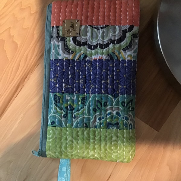 Quilted Zipper Bag. ITH Machine Embroidery Design for 5x7 Hoops - Etsy