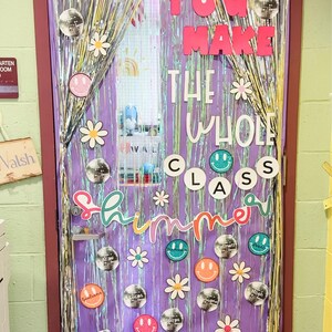 MARSHMALLOW COCOA DOOR Classroom Bulletin Board Winter Themed Door Set ...