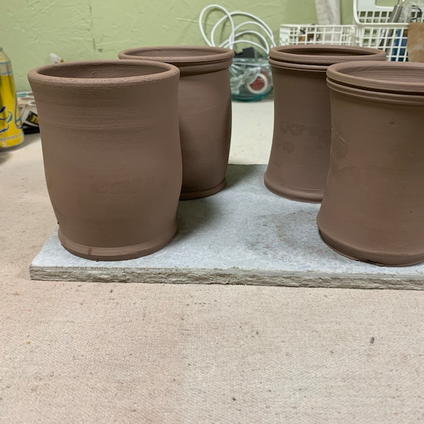 OUTPOST POTTERY Profile Rib Mug Bundle for Mugs and Cups (3 Profile ...