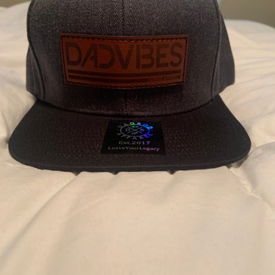 Curved Bill 3-D PVC Logo Patch Hat Great Gift for Dad Life - Etsy