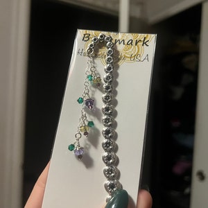 Rosary Cross Bookmark You Choose Color, Religious Bookmark, Metal ...