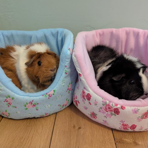 Guinea Pig Bed* Pod**hide**small Animal Bed* Soft Fleece House **hidey ...