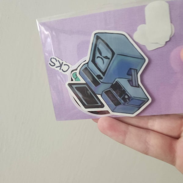 Cake! BFB Four, X & Two BFDI Sticker by Puterlovesyou - Etsy