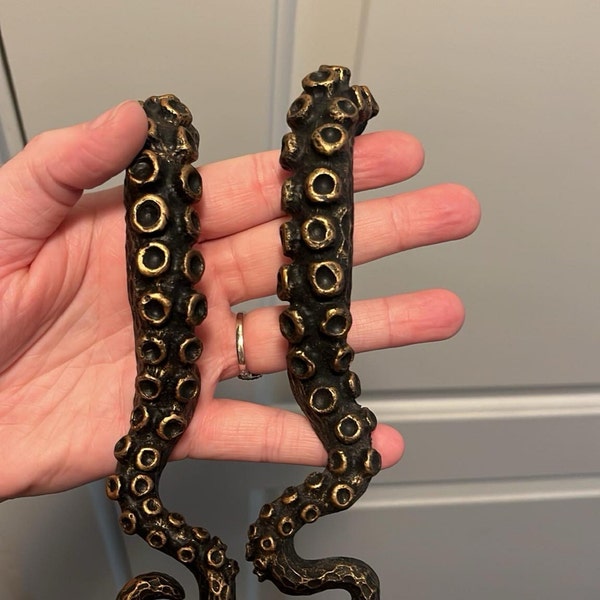 Octopus Drawer Handle, Nautical Knobs, Kitchen Cabinet Hardware, Kraken ...