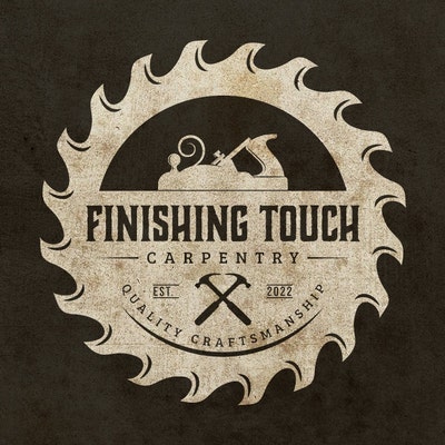 Woodwork and Carpentry Logo Custom Logo Business Logo Design Carpenter ...