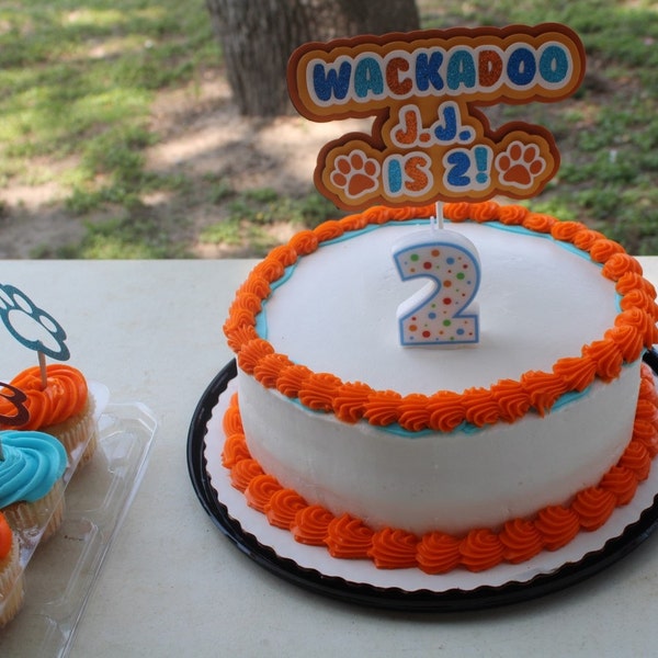 Wackadoo Cake Topper - Etsy