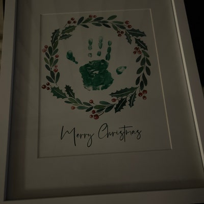 Mitten Poem Handprints / Baby Toddler Kids Art Craft / Christmas Xmas ...