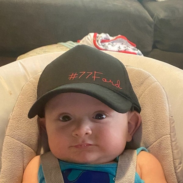 Personalized Infant Trucker Hat, Infant Trucker Hat, Baby Trucker Hat ...