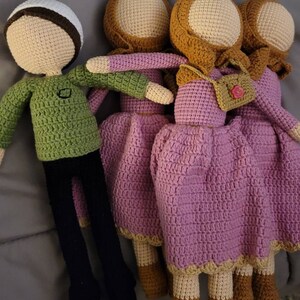 Crochet Hijab Doll, Amigurumi Muslim Doll, Ramadan Gift, Muslim Gift ...
