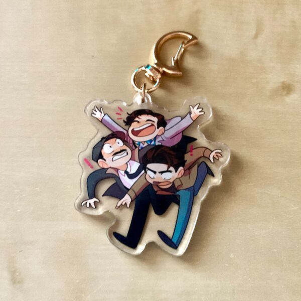 MK System | Moon Knight Acrylic Keychain Charm (marc Spector, Steven ...